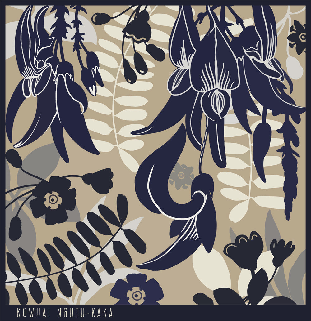 Kakabeak - Kowhai ngutu-kaka – PALM Prints